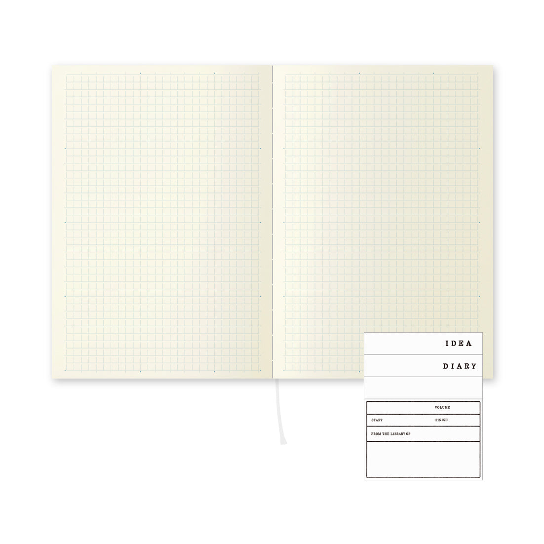 A5 MIDORI GRID NOTEBOOK – PAPER AND NEST